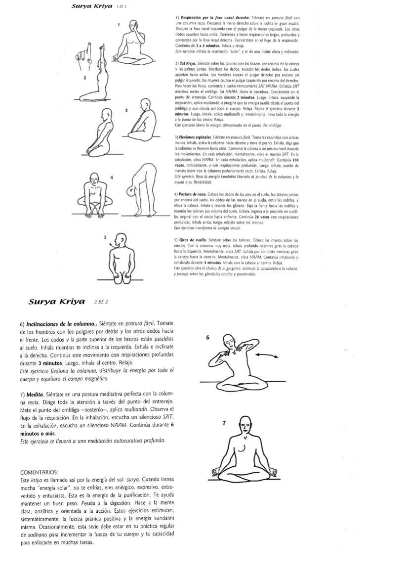 Serie Kundalini Surya Kriya - Yoga Móstoles Om Ganesha cerca de ti